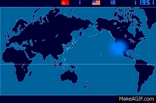 A Time-Lapse Map of Every Nuclear Explosion Since 1945 - by Isao ...