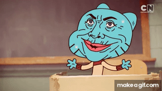 The Amazing World of Gumball | School Mania | Cartoon Network on Make a GIF