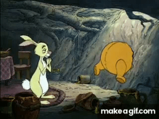 Pooh Gets Stuck on Make a GIF