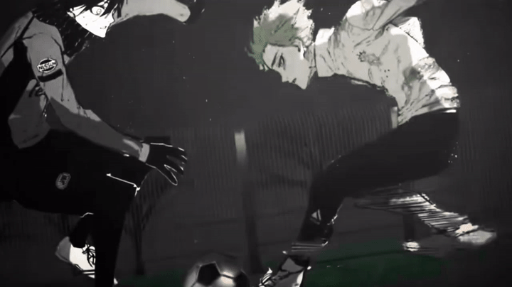 Itoshi Sae and Rin Rematch - Blue Lock Manga Animation on Make a GIF