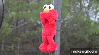 poor elmo on Make a GIF