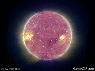 Solar eclipse seen by NASA's STEREO spacecraft on Make a GIF