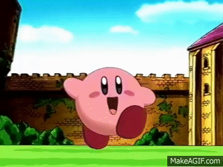 Kirby eats a bag of never-ending chips while I play more or less ...