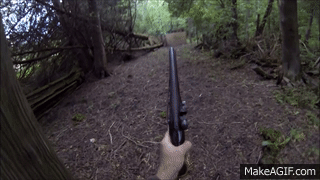 GoPro shooting an original 1802 British Sea Service flintlock pistol on ...