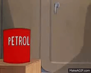 P-E-T-R-O-L Spells Water on Make a GIF