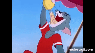 Tom Drinking Sand for 10 Hours on Make a GIF