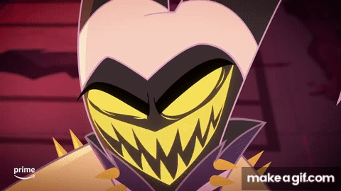 Lucifer Morningstar Fights Adam | Hazbin Hotel | Prime Video on Make a GIF