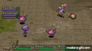 Breath Of Fire 3 All Dragon Form on Make a GIF