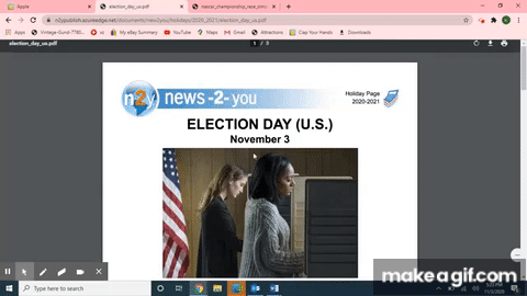 Class Meeting: 11/3/20 Starfall Music/Calendar/Letter "A" & N2Y ...