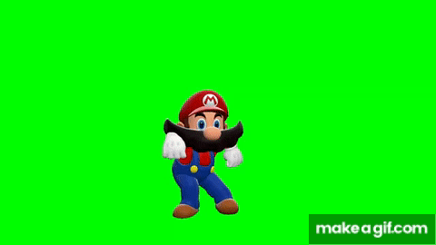 Pizza, Pasta... with SMG4 Mario (The ORIGINAL green screen!) on Make a GIF