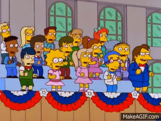 Los Simpsons - Niños! Niños! Futuro! Futuro! on Make a GIF