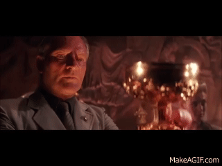 Indiana Jones and the Last Crusade(1989):Choosing the Holy Grail(whole ...