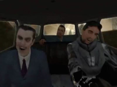 gmod "what is love" car scene on Make a GIF