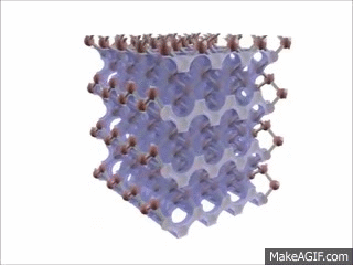 3D Photonic Crystal with a Diamond Structure on Make a GIF