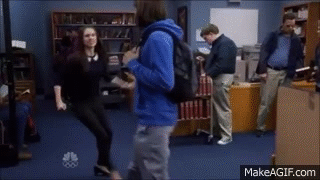 Community - "Minuses are made up" riot on Make a GIF