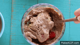 5-Ingredient Chocolate Pudding (vegan) on Make a GIF