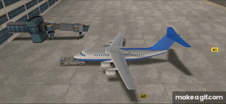 BAE SYSTEMS 146 London Takeoff and Turbulence #253 on Make a GIF