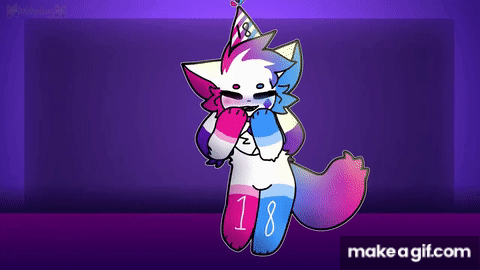 18th birthday animation meme ♢ on Make a GIF