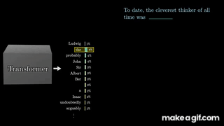 Transformers (how LLMs work) explained visually | DL5 on Make a GIF