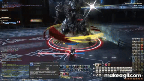 [FFXIV] Estinien VS Arch Ultima on Make a GIF