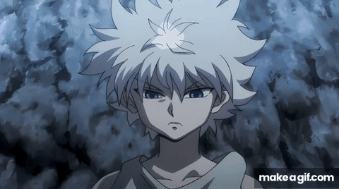 Killua Godspeed Transformation 4K - Hunter x Hunter 119 on Make a GIF