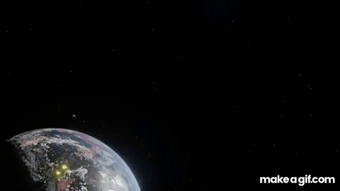 Republic Venator Class Star Destroyer Fleet Exiting Hyperspace - Short ...