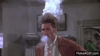 Jerry Seinfeld Sigaar Gif