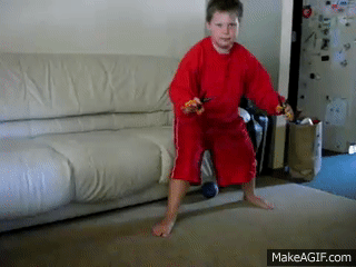 Real Life Pokemon Battle on Make a GIF