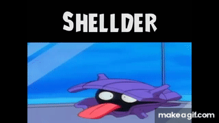 Pokemon - Shellder on Make a GIF