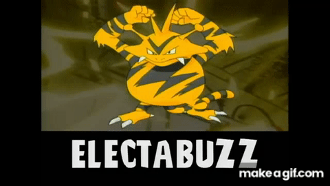 Pokemon - Electabuzz on Make a GIF
