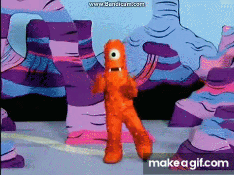 yo gabba gabba theme song season 1 on Make a GIF