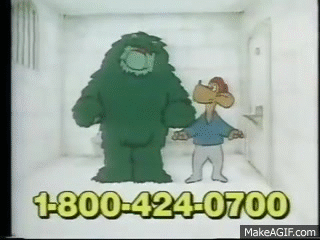 Muzzy Commercial on Make a GIF