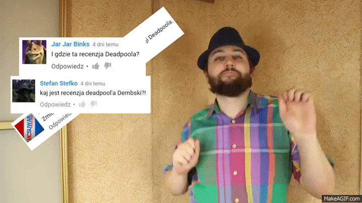 Deadpool - recenzja Dem3000 on Make a GIF