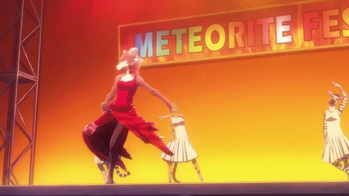 Beastars (El Baile De Juno En El Festival) [Castellano] on Make a GIF