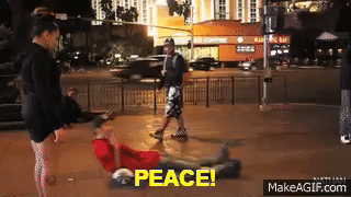 PEACE OUT! on Make a GIF