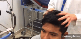 Inspección cabeza medicina on Make a GIF