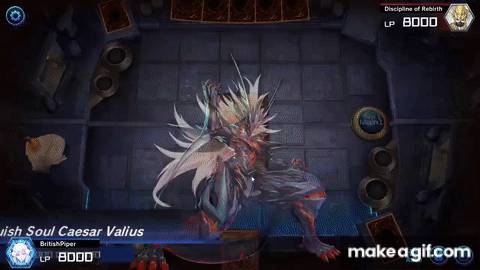 Vanquish Soul Caesar Valius New animation Yugioh Master Duel 1.7.1 on ...