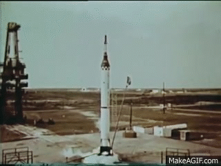 Mercury-Redstone 1 Launch failure (MR-1) on Make a GIF