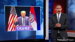 The Daily Show - Donald Trump's Political Fight Club on Make a GIF