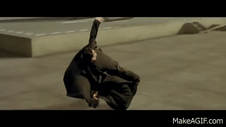 The Matrix - Bullet time + Helipad Fight Scene Super High Quality on ...