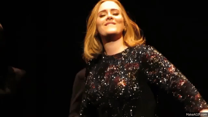 ADELE on Make a GIF