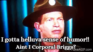 Sgt Hulka Pep Talk on Make a GIF