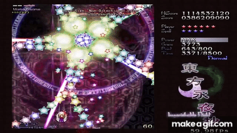 Touhou Gameplay Gif