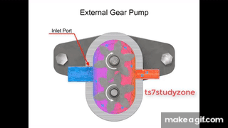 External Gear Pump Animation
