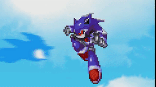 Sonic & Shadow VS Metallix | Sprite Battle on Make a GIF