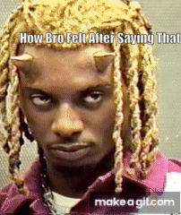 how bro felt after that on Make a GIF