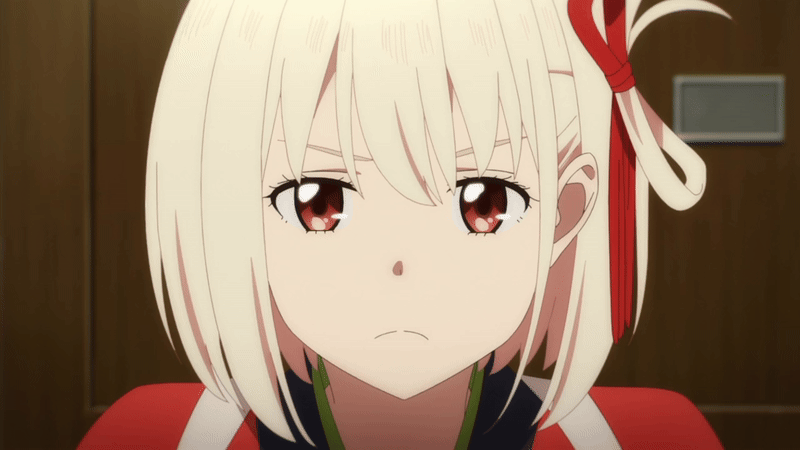 Chisato Nishikigi Lycoris Recoil on Make a GIF