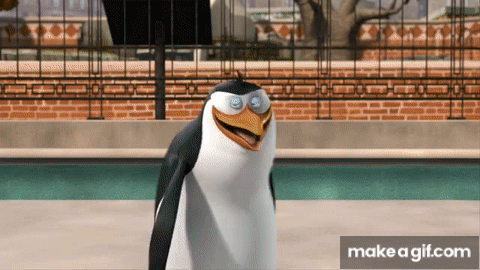 The Penguins of Madagascar: Burt the Elephant's Butt - Penguin Squash 1 ...