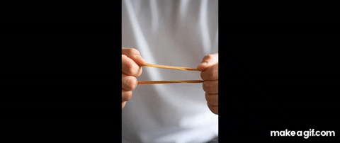 Rubber band stretching on Make a GIF