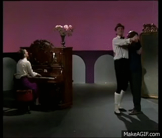 Fem myror - Framåt och bakåt-tangon on Make a GIF